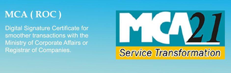Digital Signature Certificate for MCA21 E-Filing - Digital Signature Mart